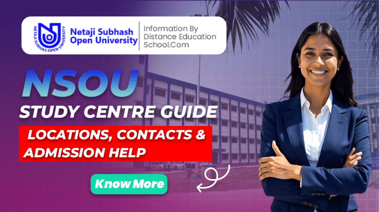 NSOU Study Centre Guide: Locations, Contacts & Admission Help
