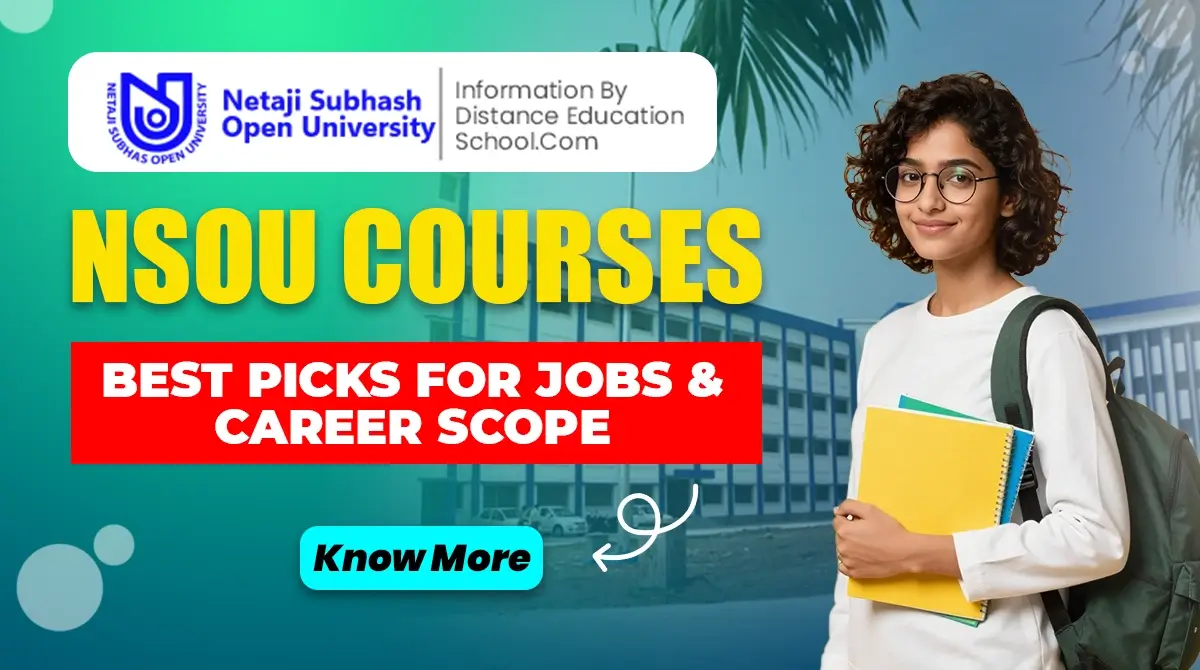 NSOU Courses: Best Picks for Jobs & Career Scope