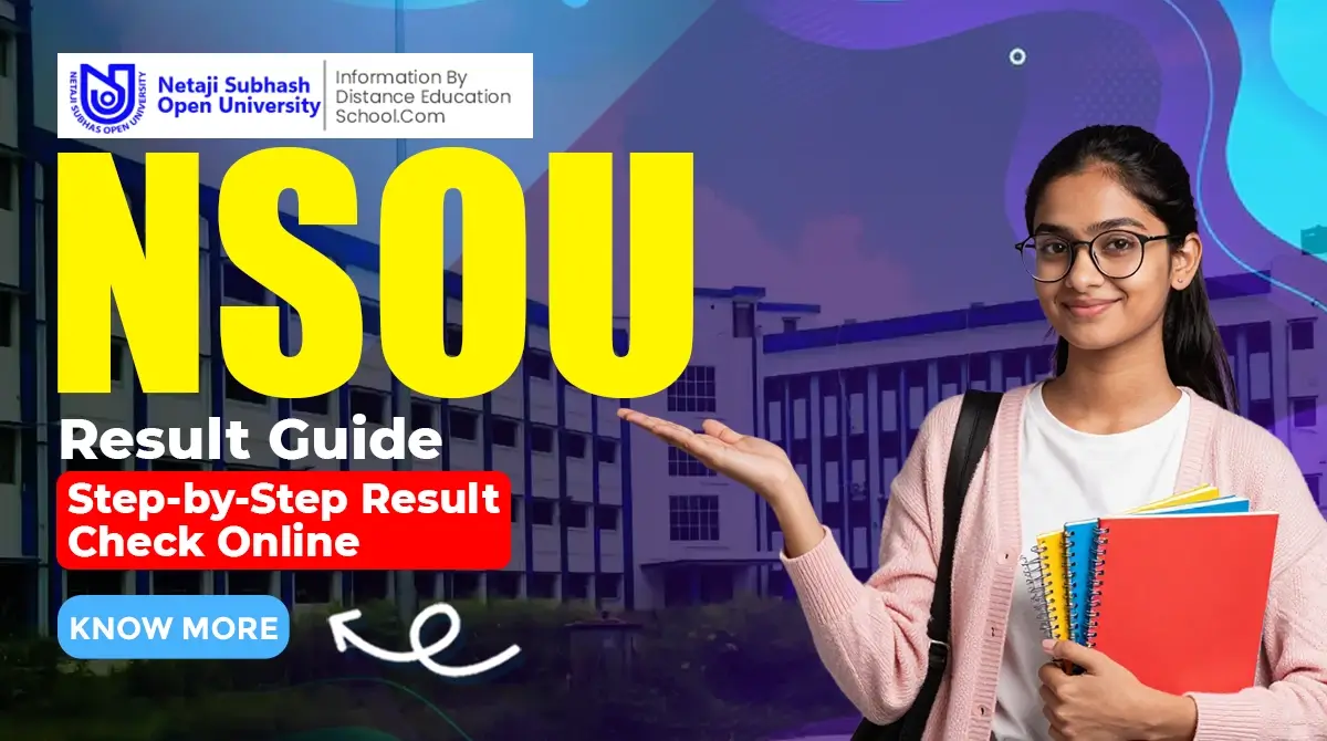 NSOU Result Guide: Step-by-Step Result Check Online